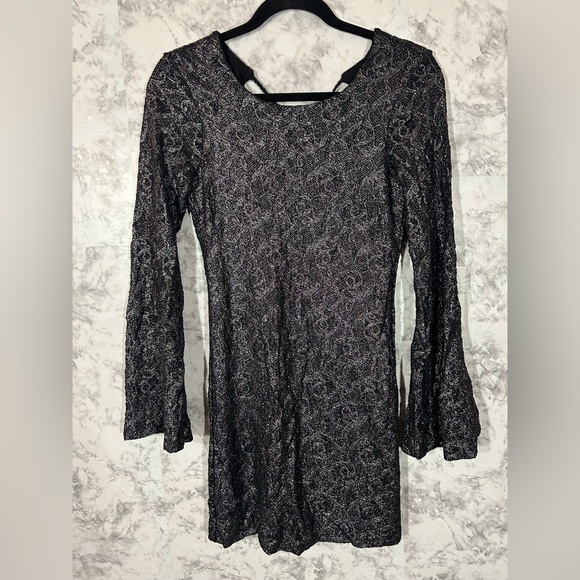 Nightcap | Dresses | Nightcap X Carisa Rene Clothing Metallic Lace ...